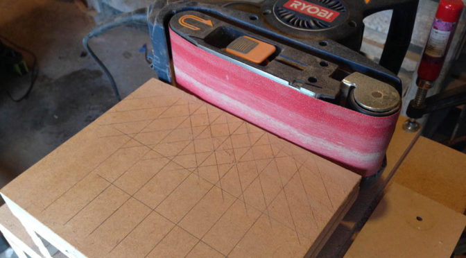 Table-mounted belt sander | projectitis